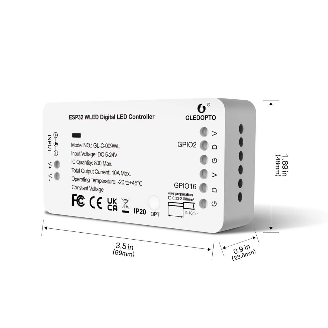 GLEDOPTO WLED Controller - Gledopto ZigBee Light and Controller by LE ...