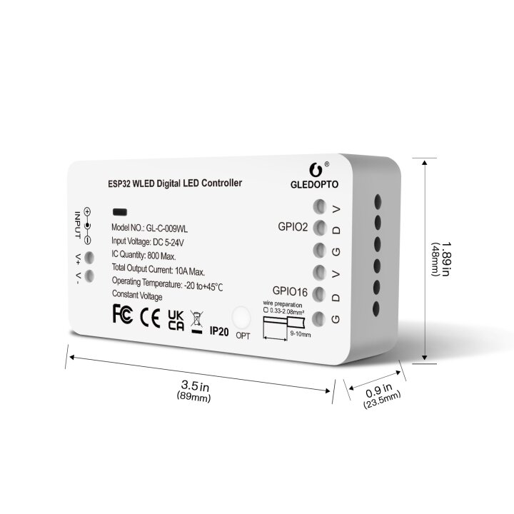 GLEDOPTO WLED Controller - Gledopto ZigBee Light and Controller by LE ...
