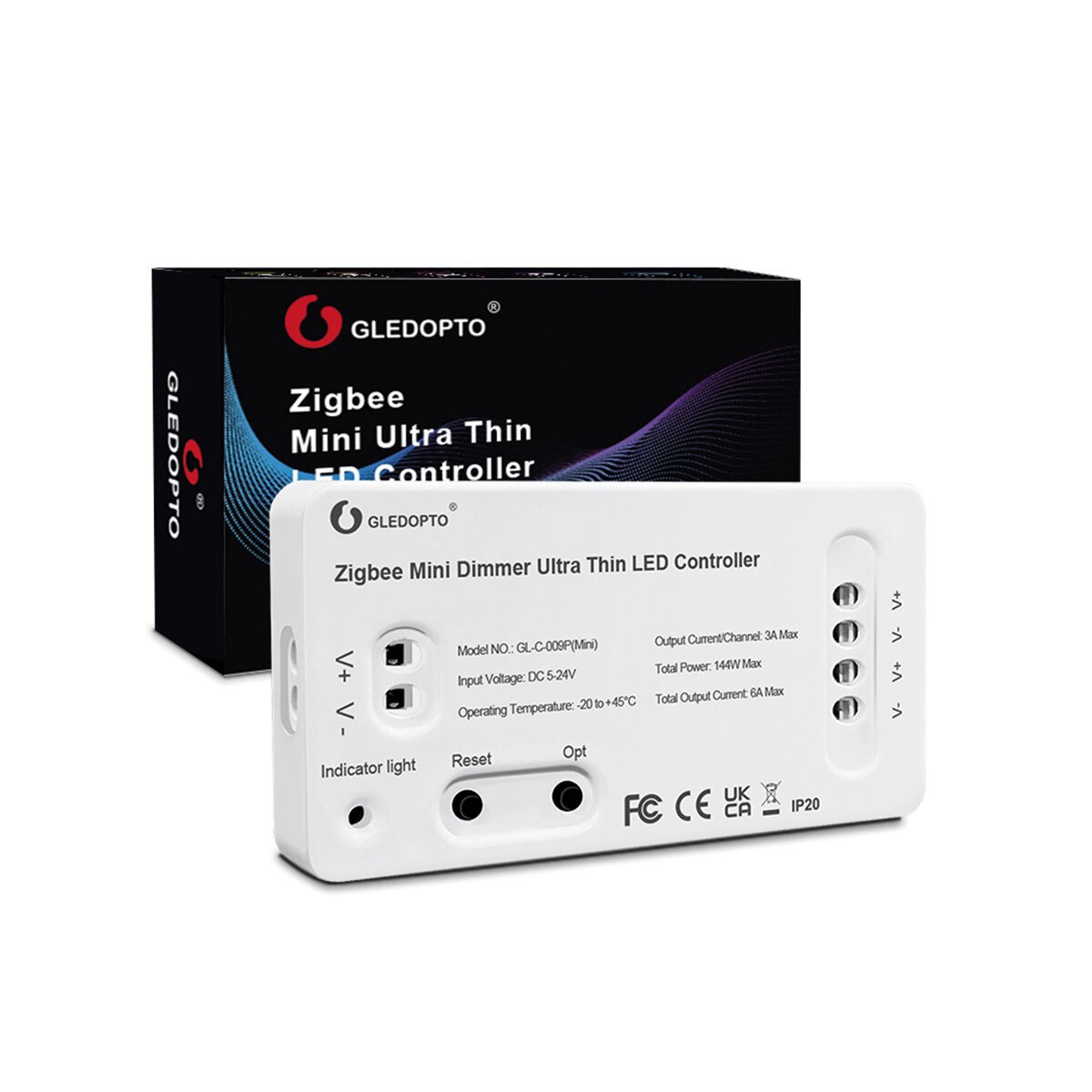 GLEDOPTO WLED Controller - Gledopto ZigBee Light and Controller by LE, 39,90